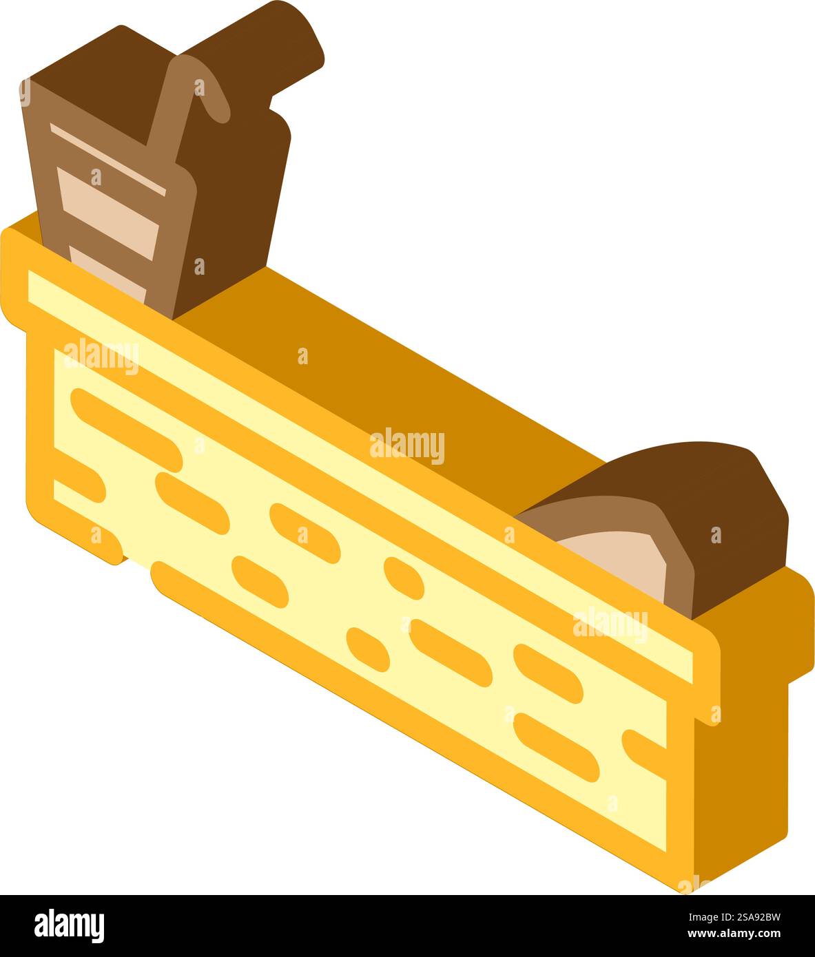 bench sauna isometric icon vector. bench sauna sign. isolated symbol ...