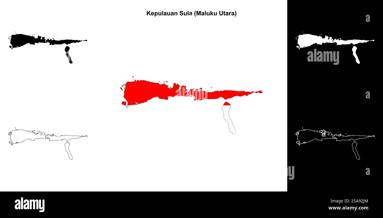 Sula map hi-res stock photography and images - Alamy