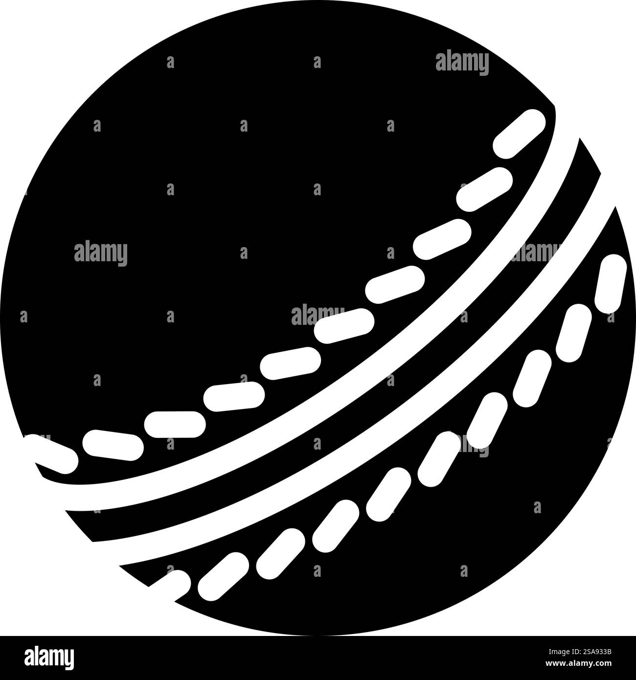 ball croquet game glyph icon vector. ball croquet game sign. isolated ...