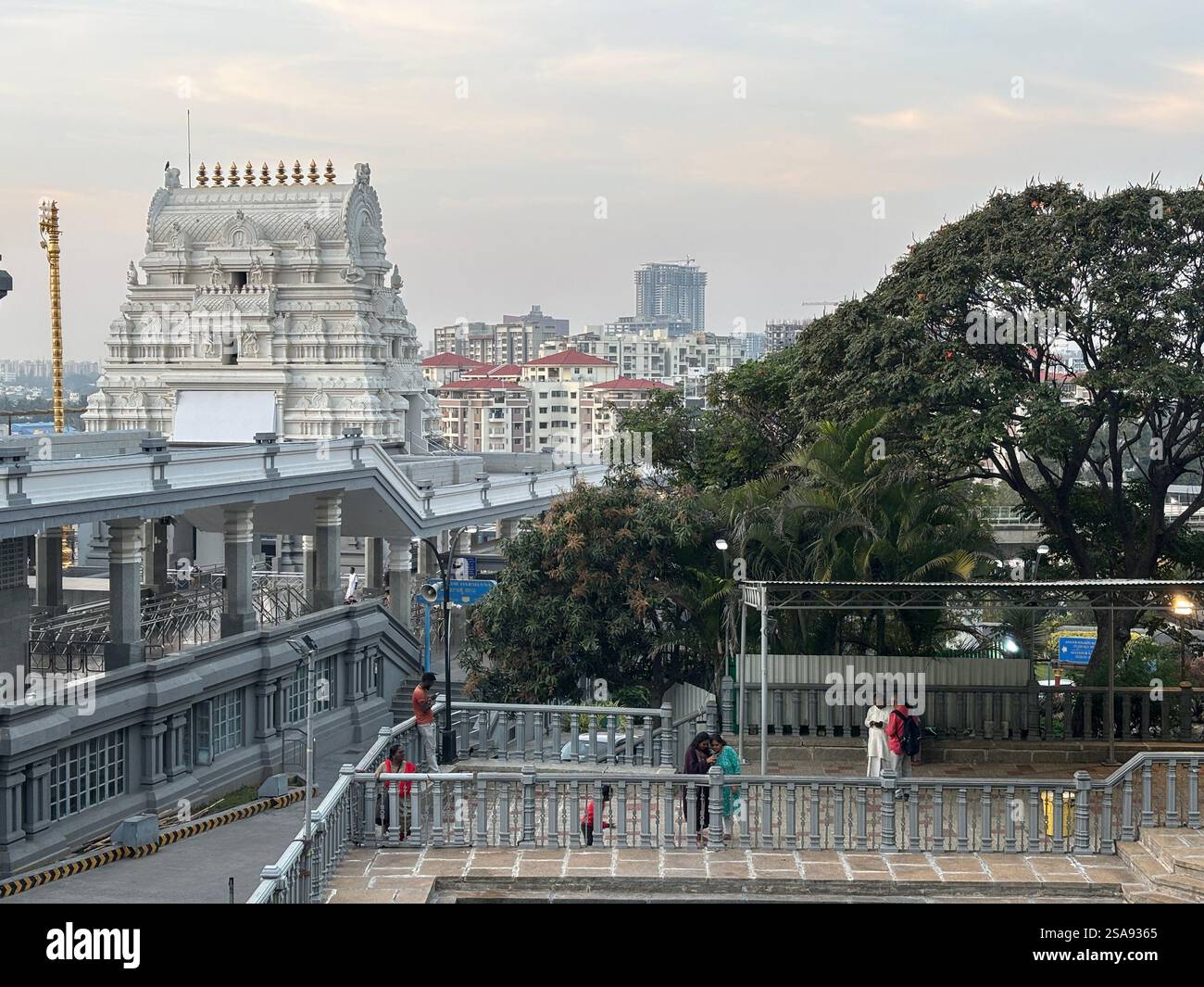 Iskcon temple in Bengaluru Stock Photo - Alamy