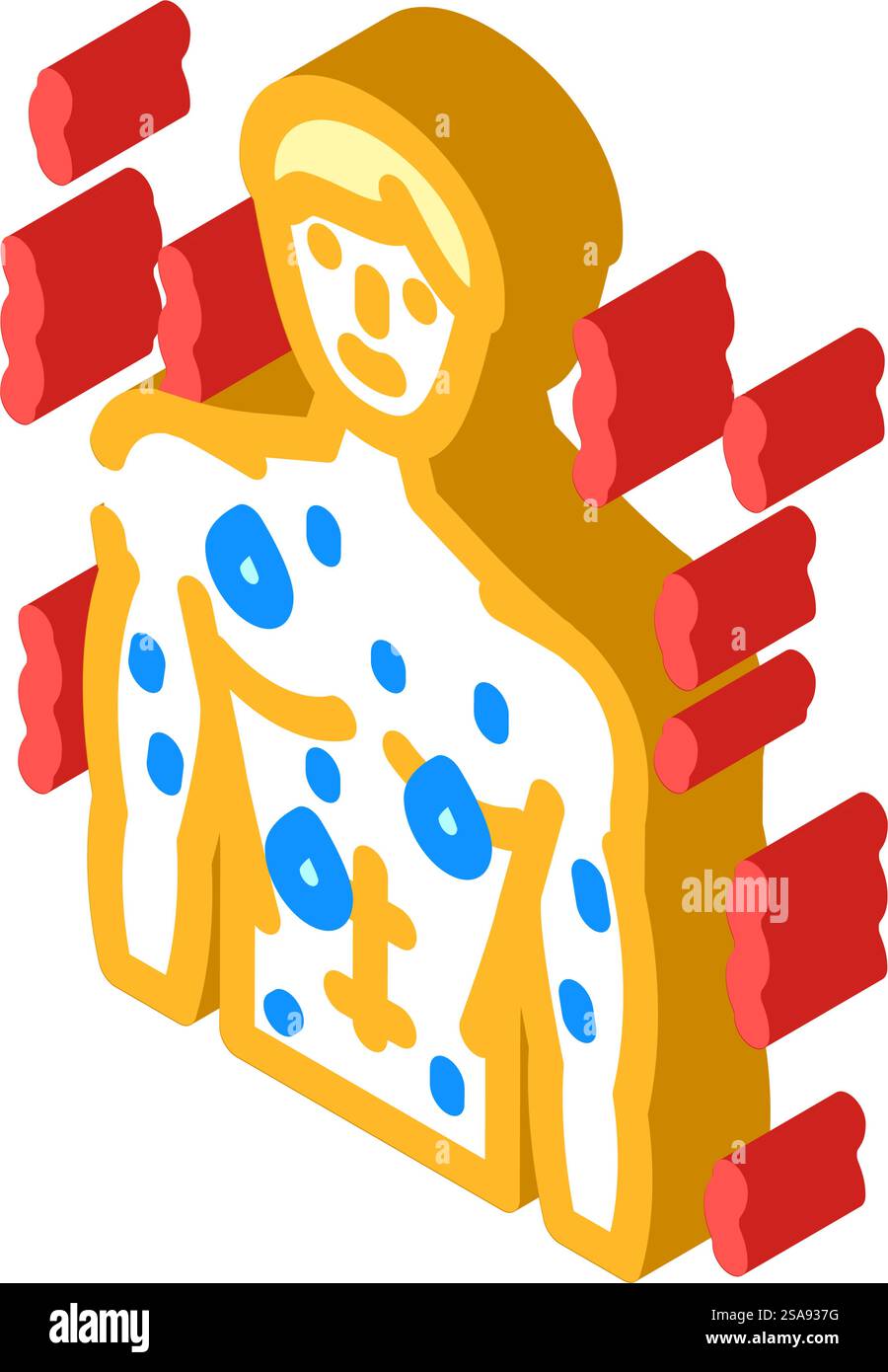 sweat sauna isometric icon vector. sweat sauna sign. isolated symbol ...