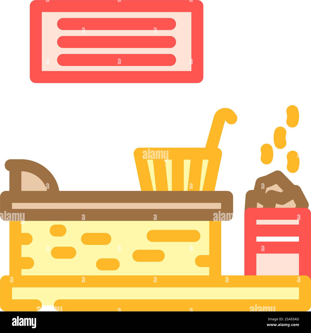 steam room color icon vector. steam room sign. isolated symbol ...