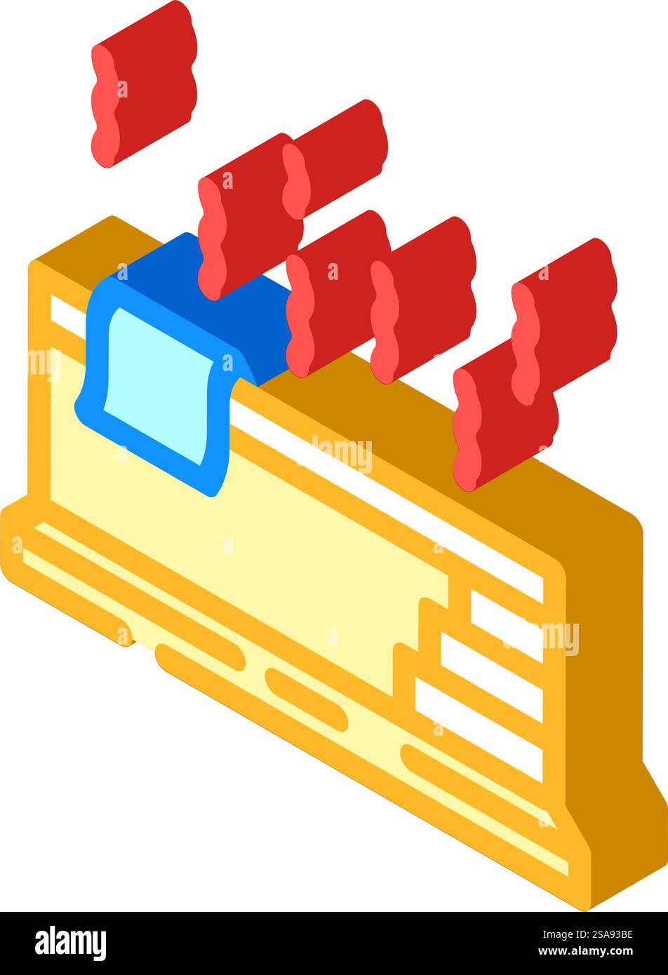 bathing sauna isometric icon vector. bathing sauna sign. isolated ...
