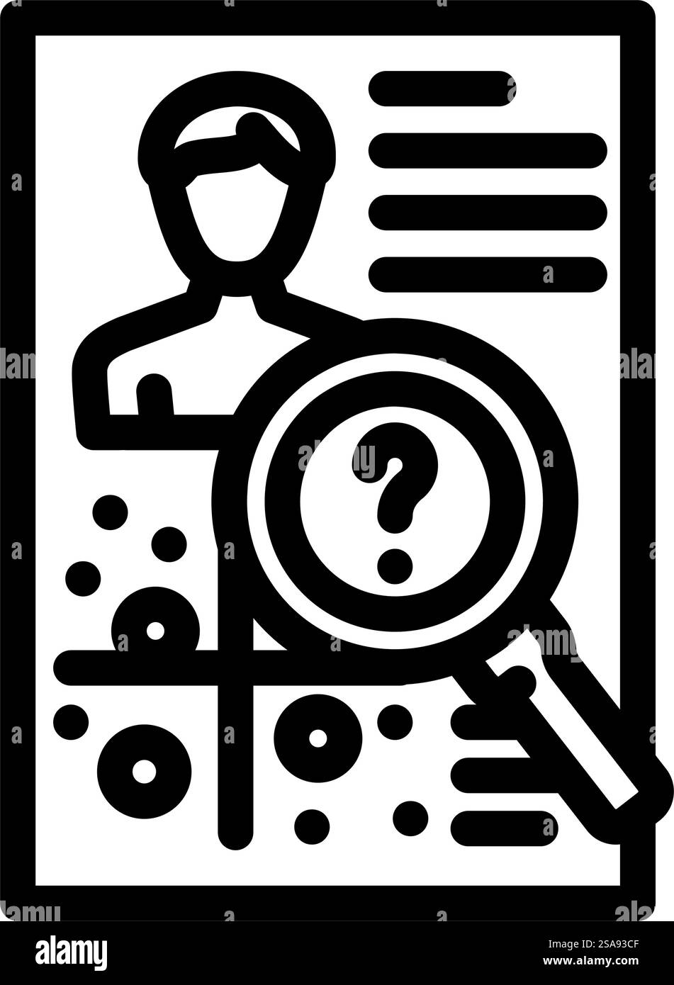 user research ux ui design line icon vector. user research ux ui design ...