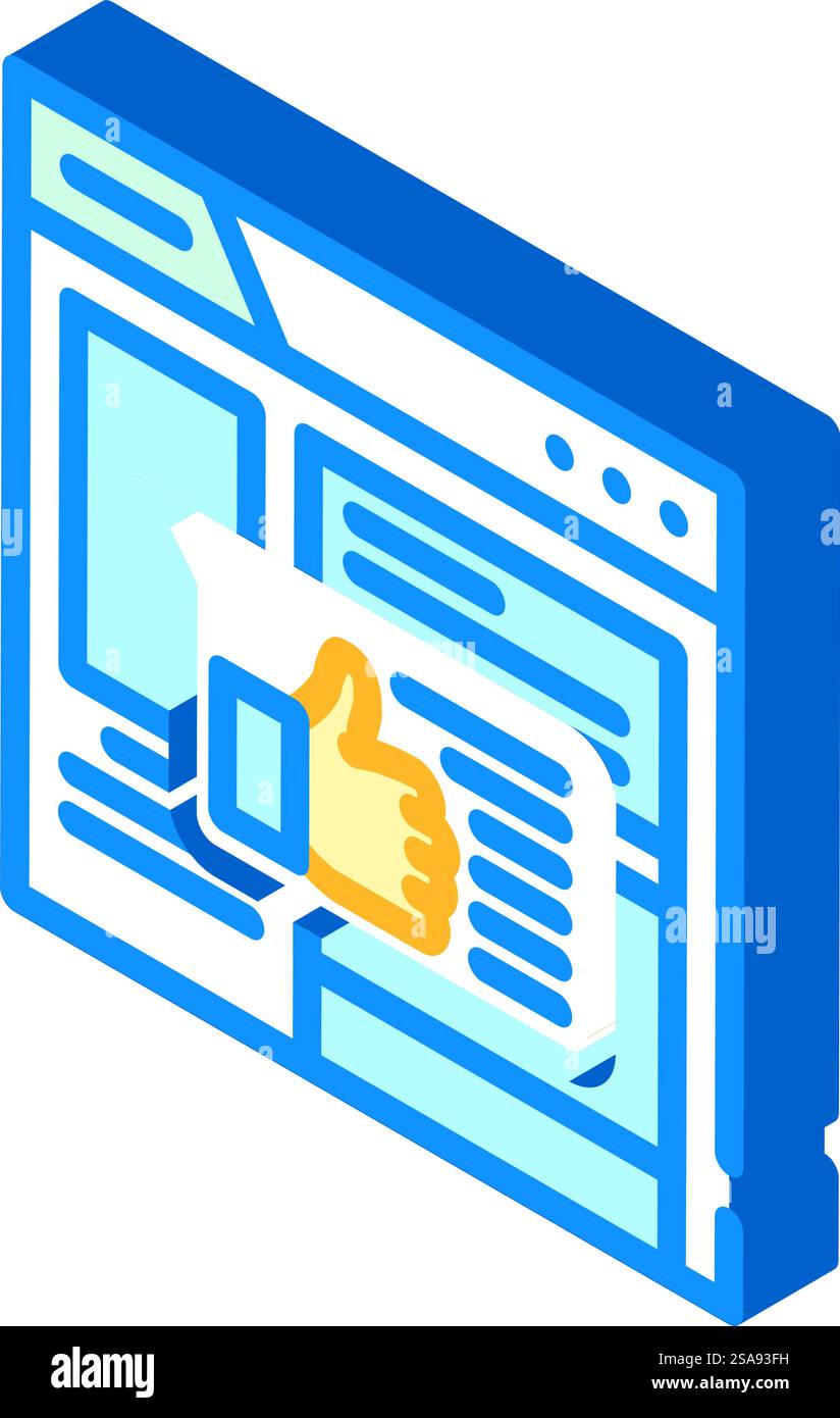 design critique ux ui isometric icon vector. design critique ux ui sign ...