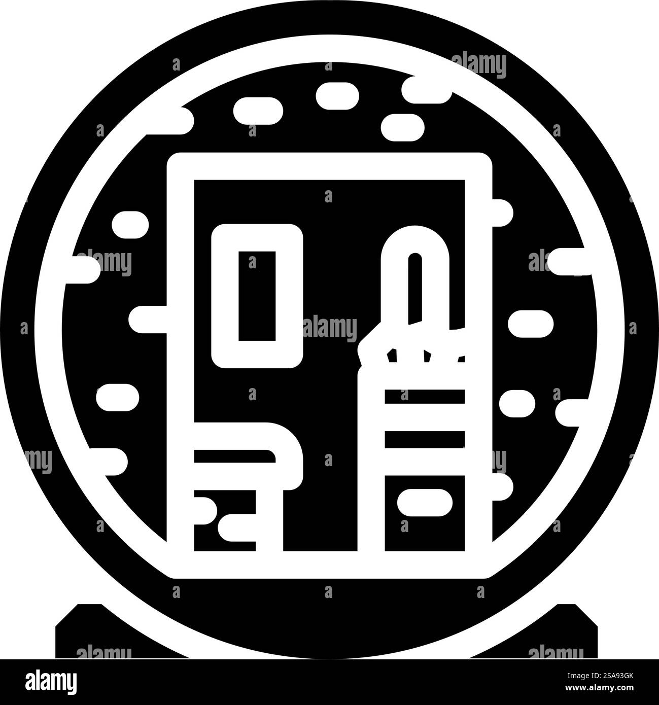 finnish sauna glyph icon vector. finnish sauna sign. isolated symbol ...