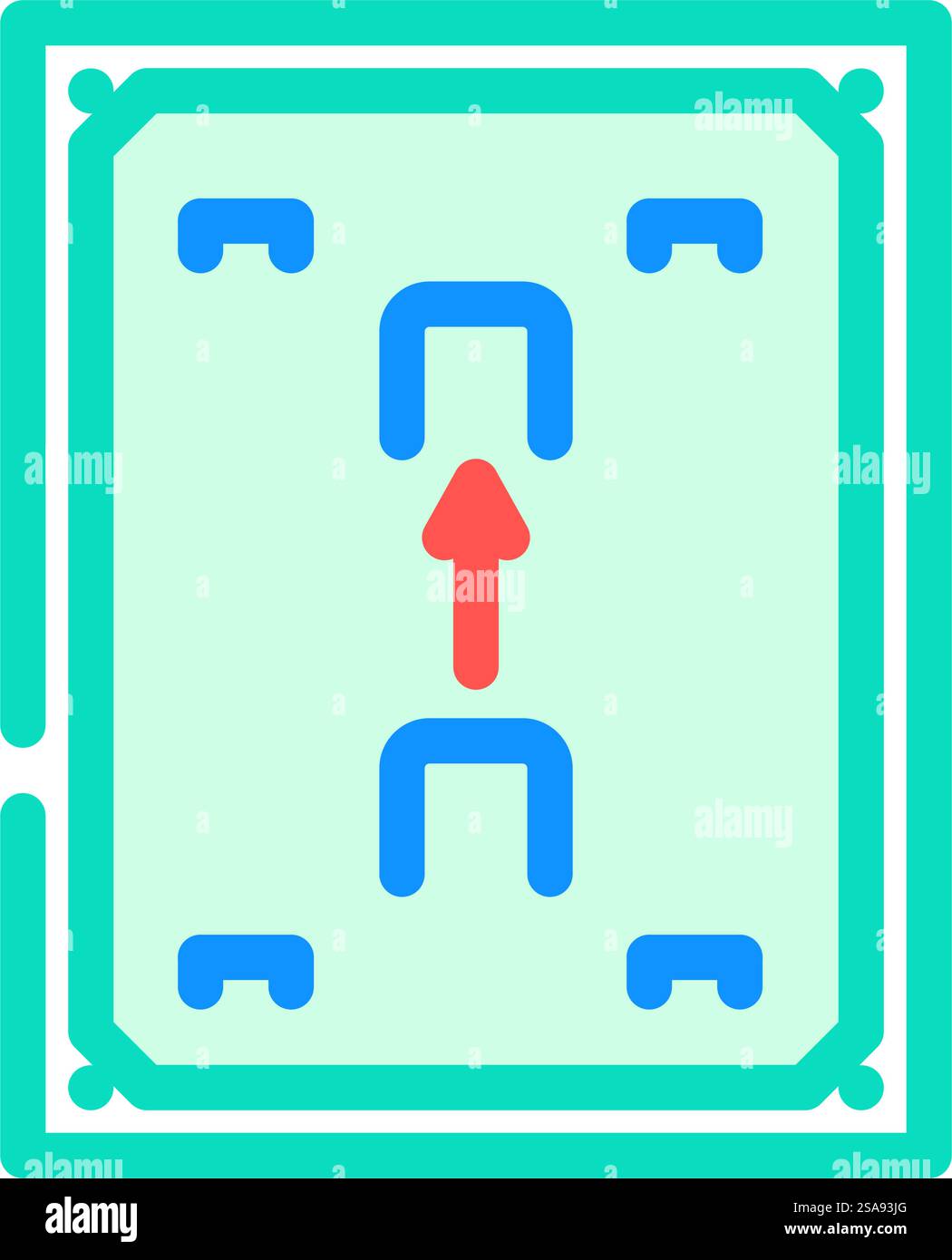 center stake croquet game color icon vector. center stake croquet game ...