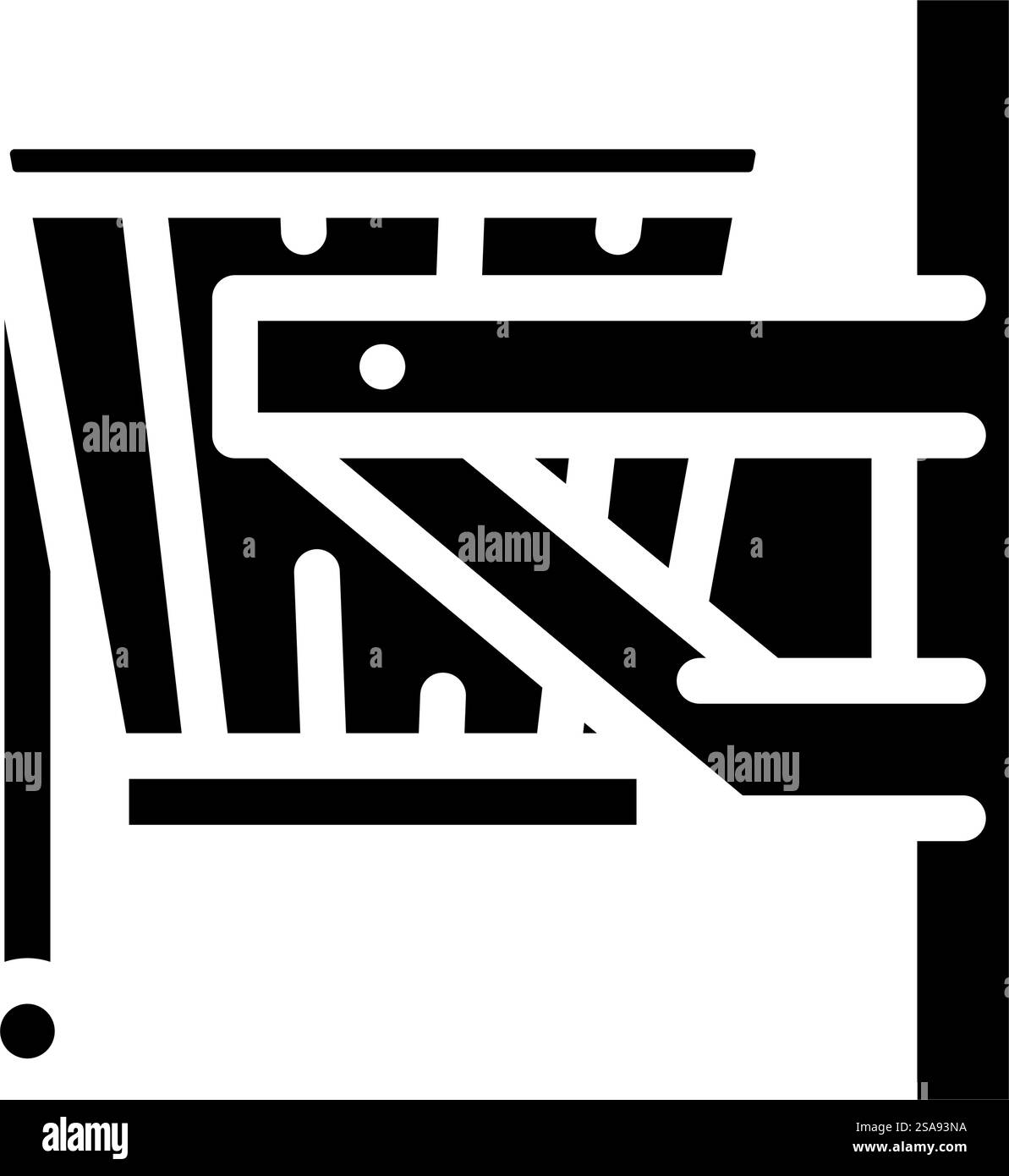 bucket sauna glyph icon vector. bucket sauna sign. isolated symbol ...