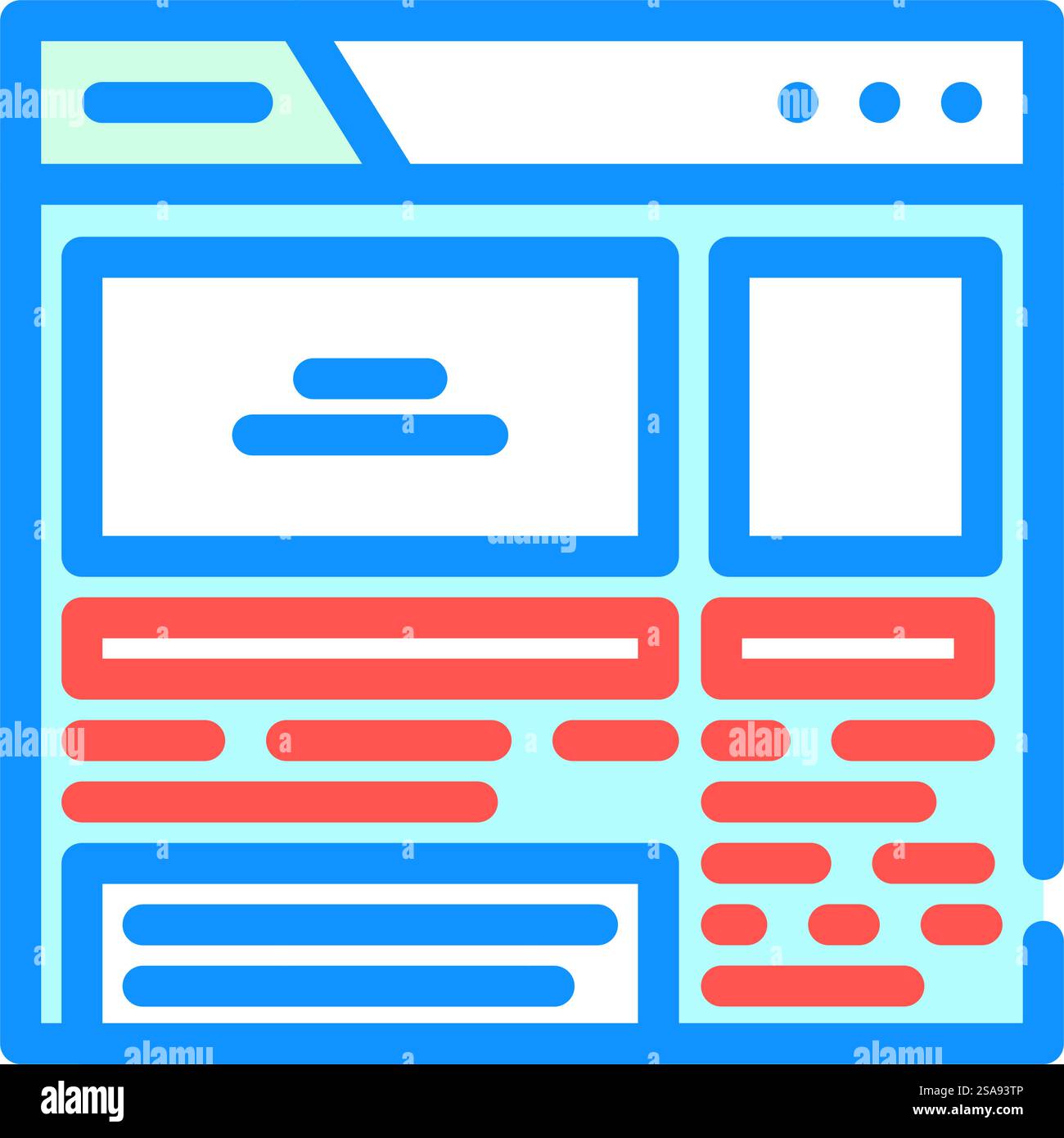 rich snippets seo color icon vector. rich snippets seo sign. isolated ...