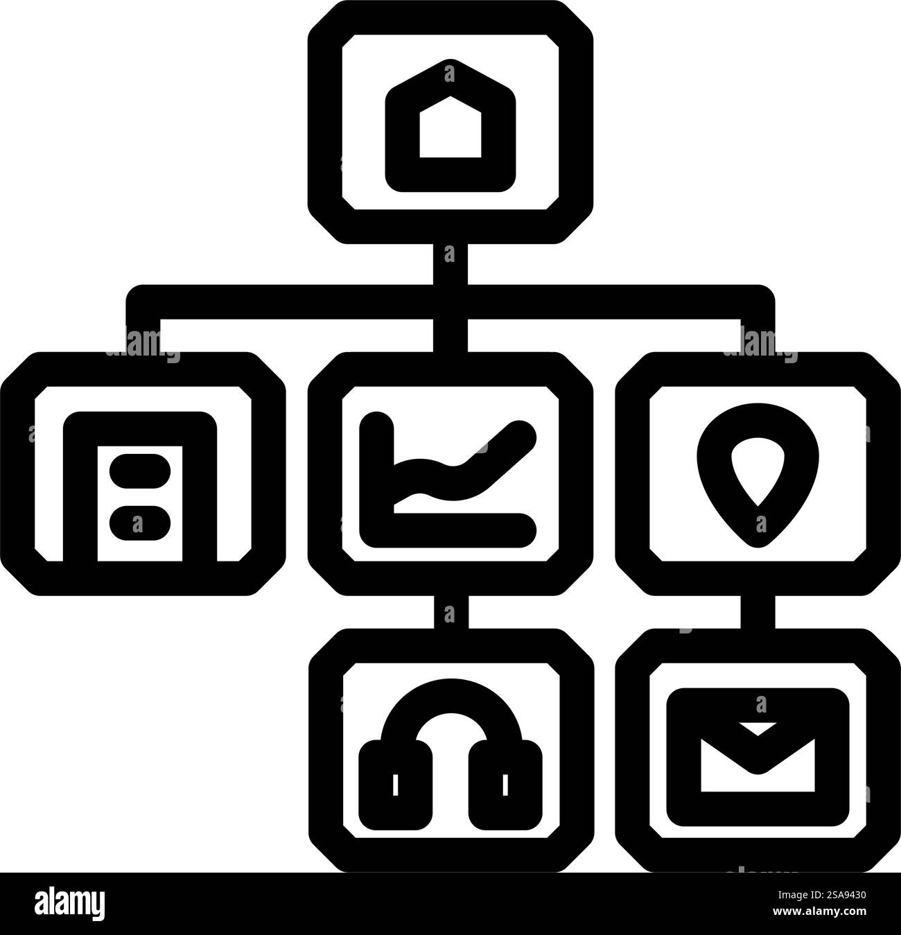 information architecture ux ui design line icon vector. information ... information architecture ux ui design line icon vector. information ...