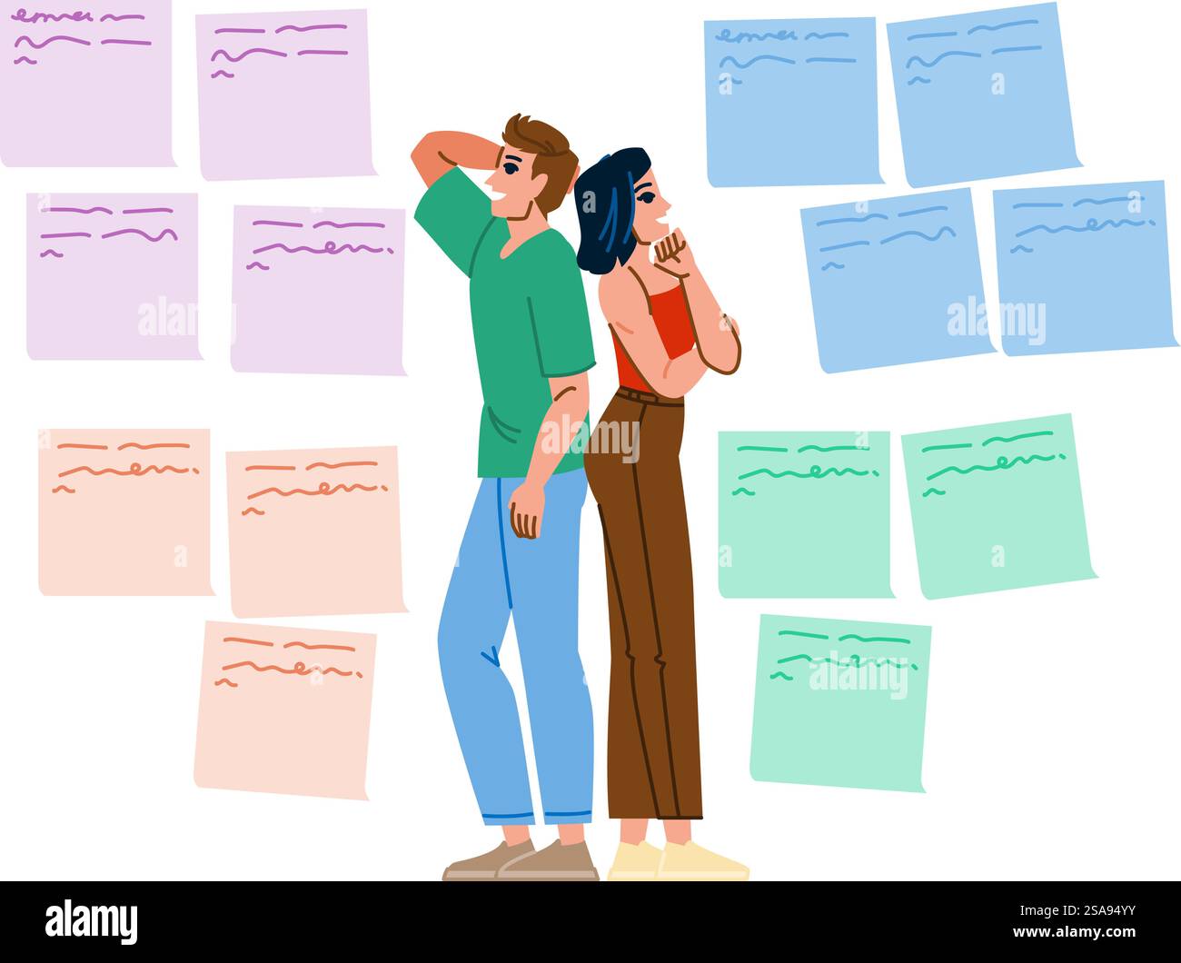 user empathy map website vector. experience research, persona journey ...