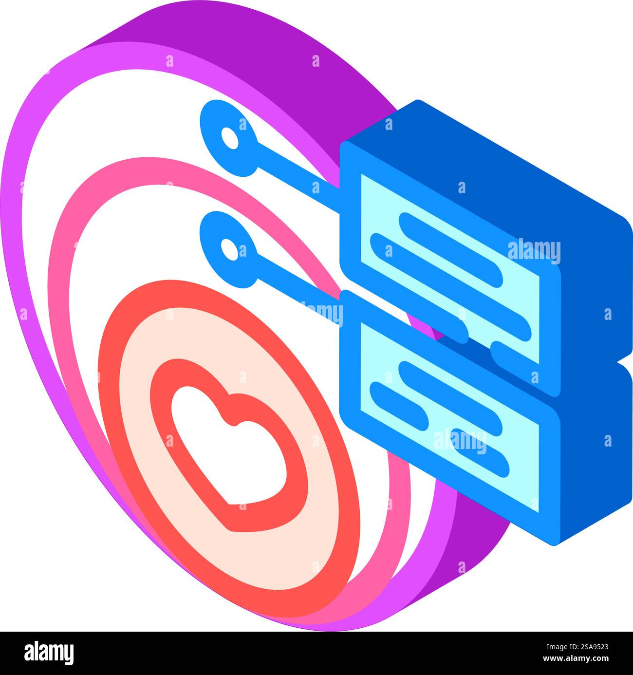 emotional design ux ui isometric icon vector. emotional design ux ui ...