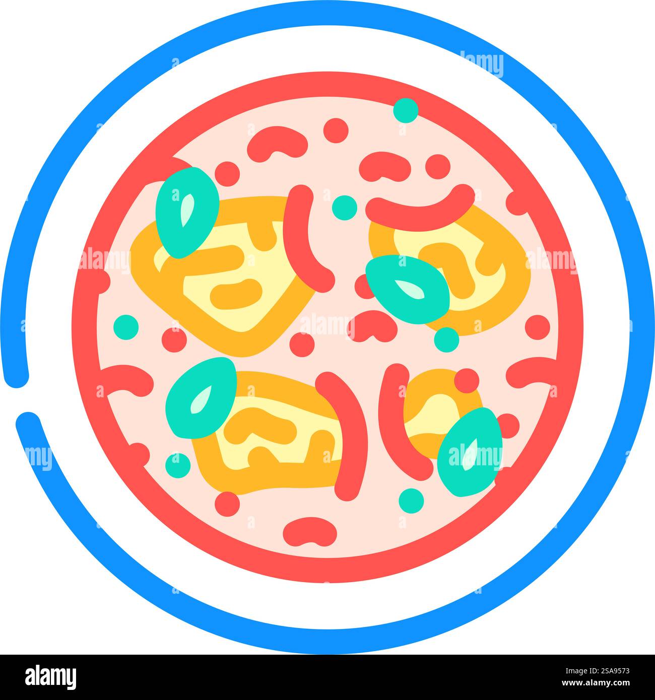vindaloo curry indian cuisine color icon vector. vindaloo curry indian ...