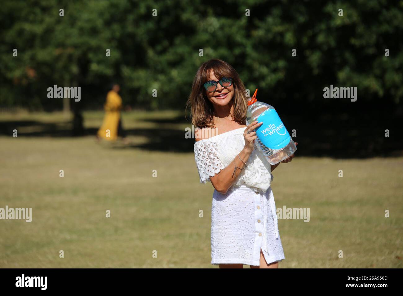 Lizzie Cundy at The Wells on Wheel Water Walk Regents Park 15th ...