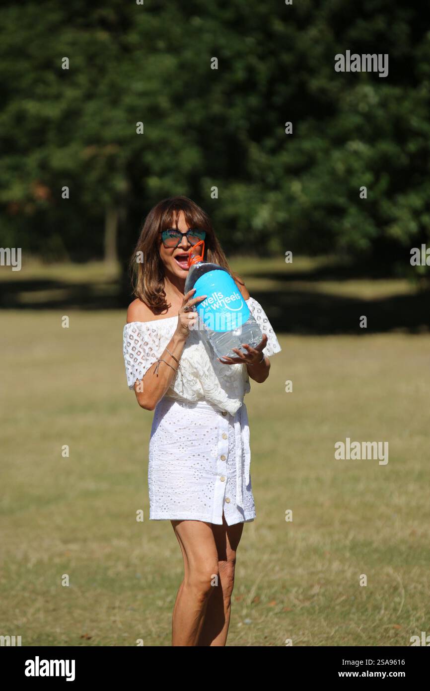 Lizzie Cundy at The Wells on Wheel Water Walk Regents Park 15th ...