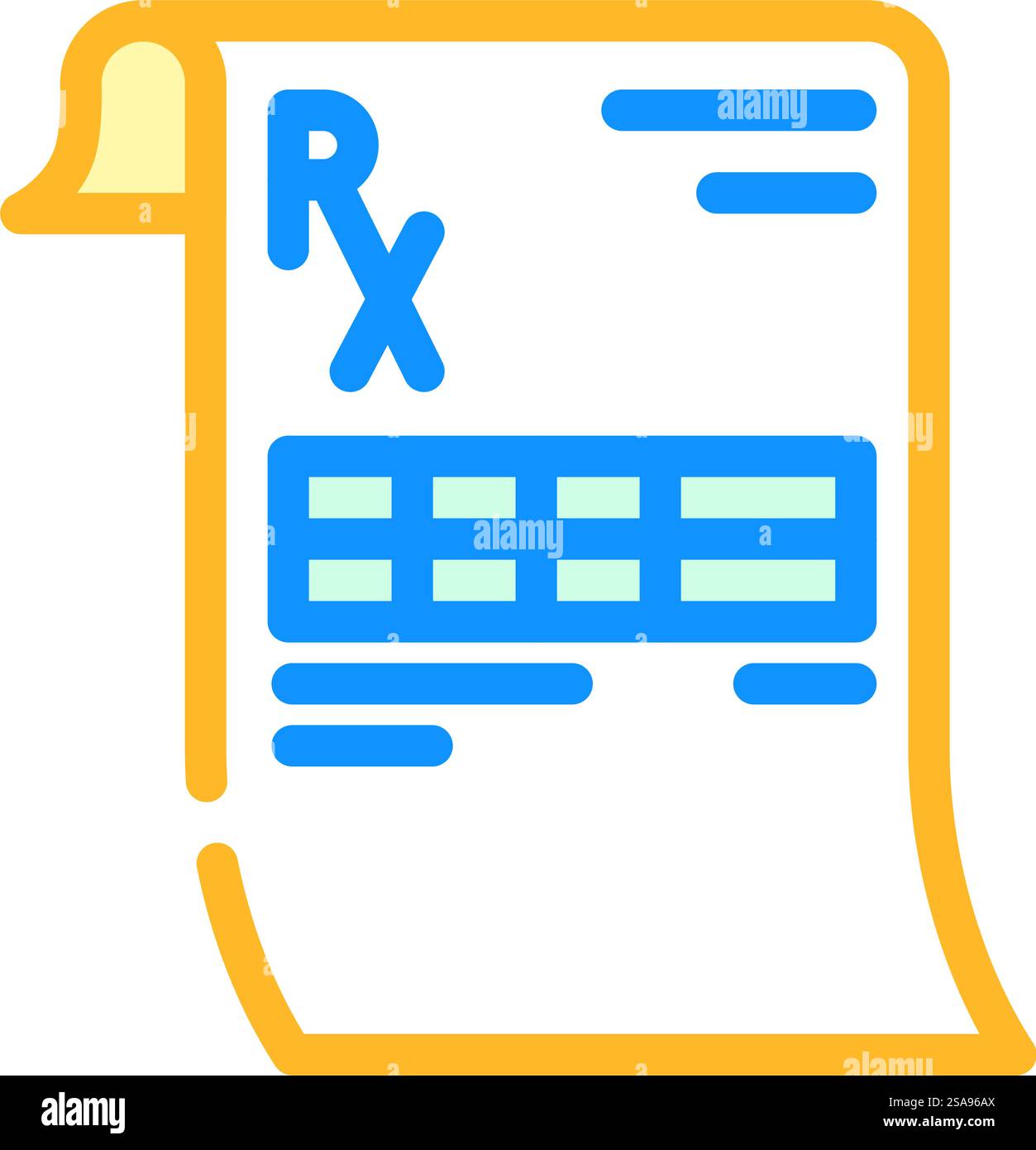 prescription drugs medicines color icon vector. prescription drugs ...