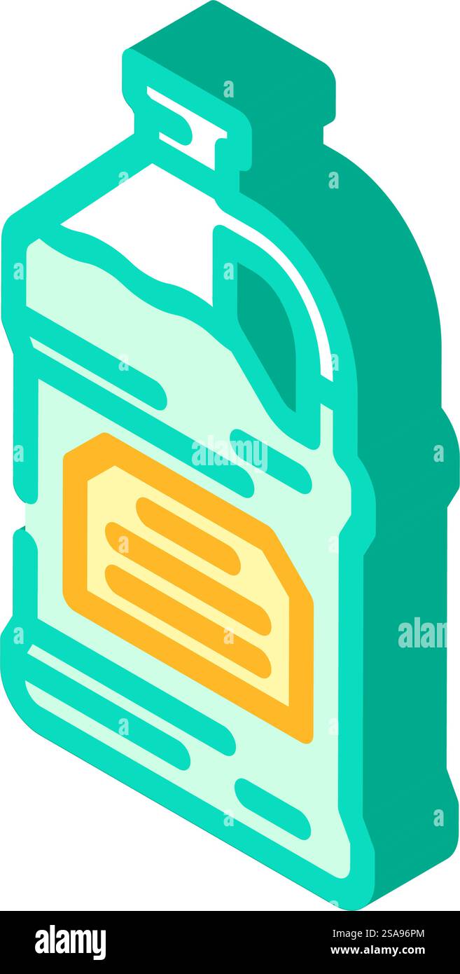 solvent dry cleaning isometric icon vector. solvent dry cleaning sign ...