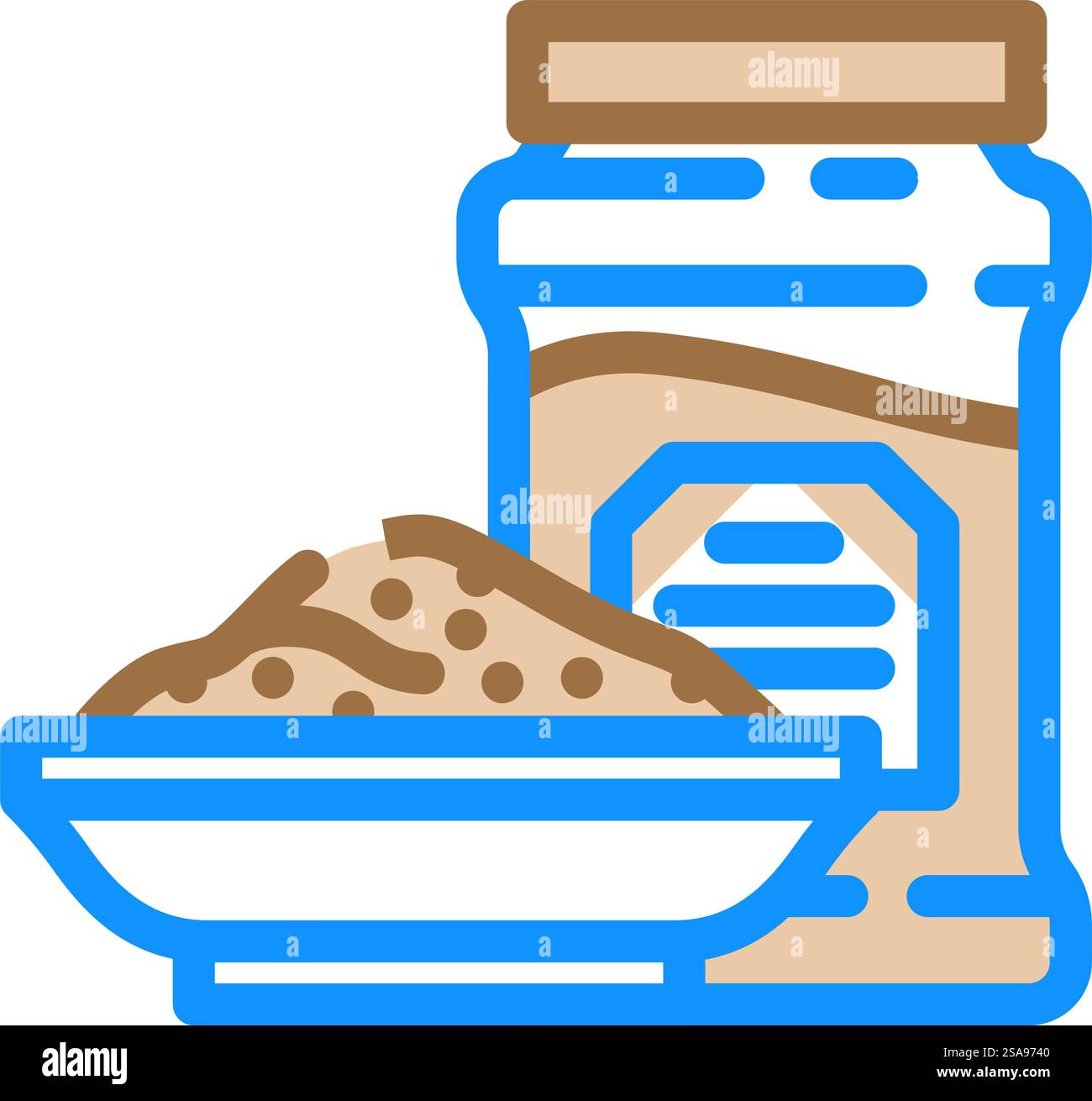 garam masala indian cuisine color icon vector. garam masala indian ...