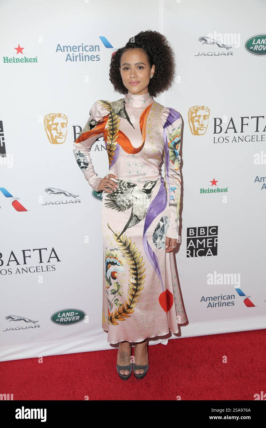 Nathalie Emmanuel at the BAFTA LA TV Tea Party, Arrivals, The Beverly ...