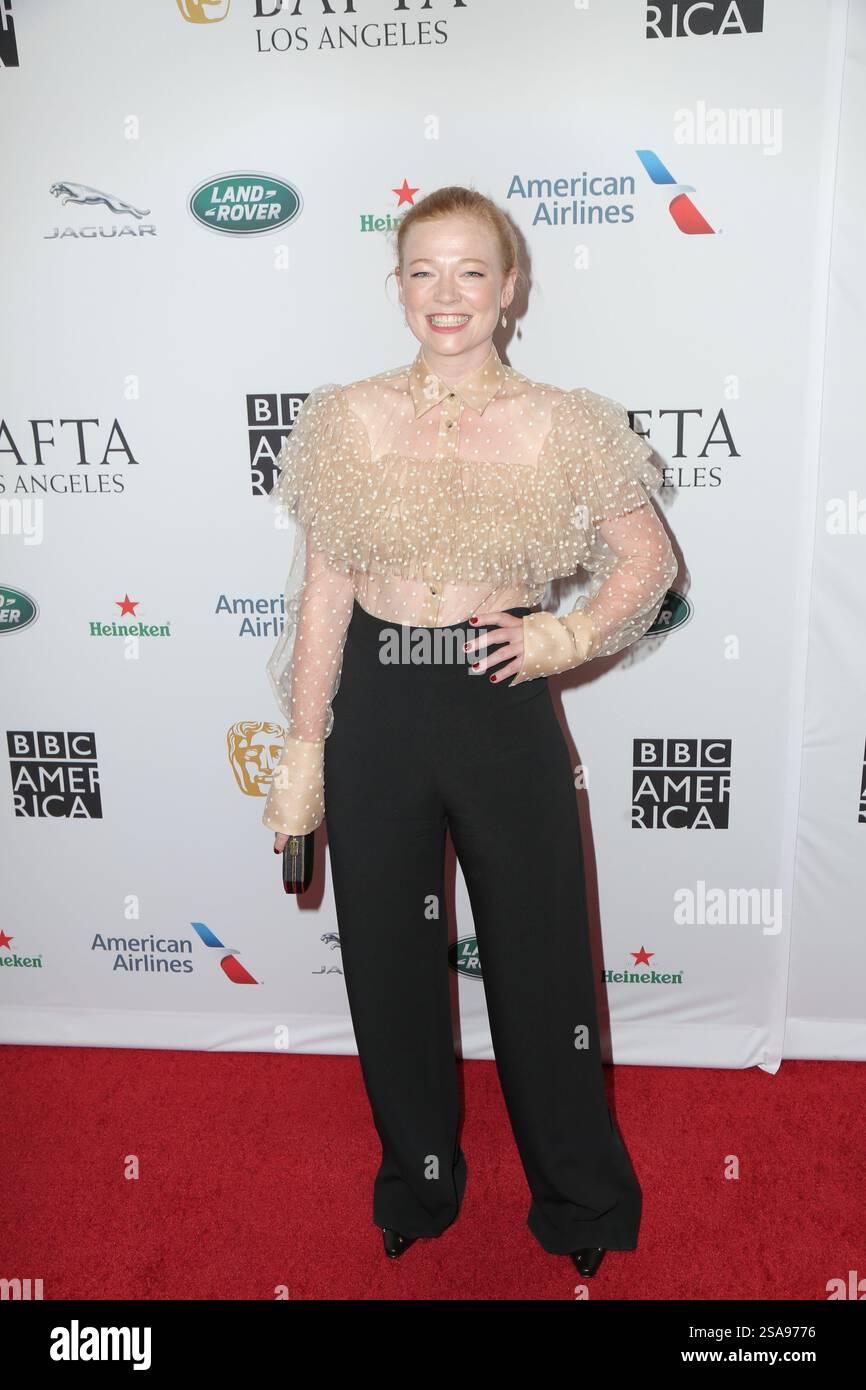 Sarah Snook at the BAFTA LA TV Tea Party, Arrivals, The Beverly Hilton ...
