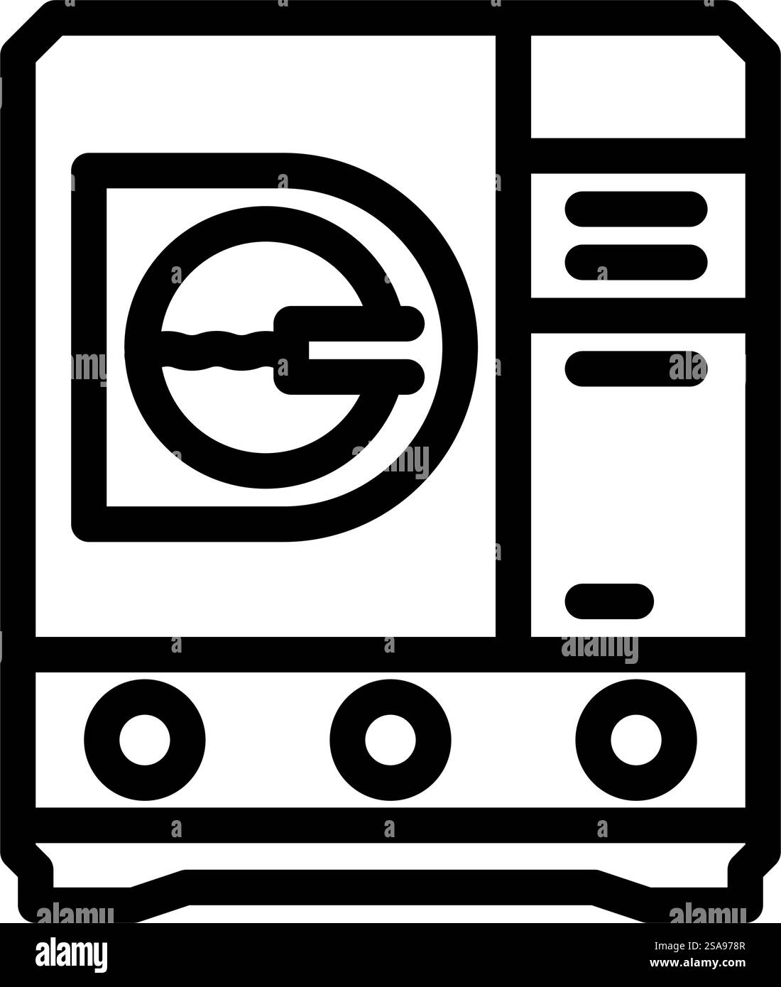 environmental cleaning line icon vector. environmental cleaning sign ...