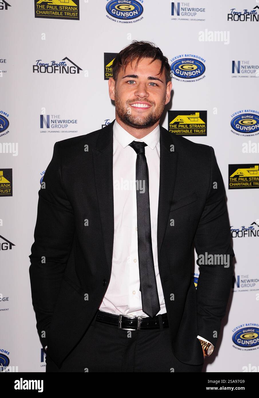 Kieran Nichollls attending The Paul Strank Charity Gala at The Bank of ...