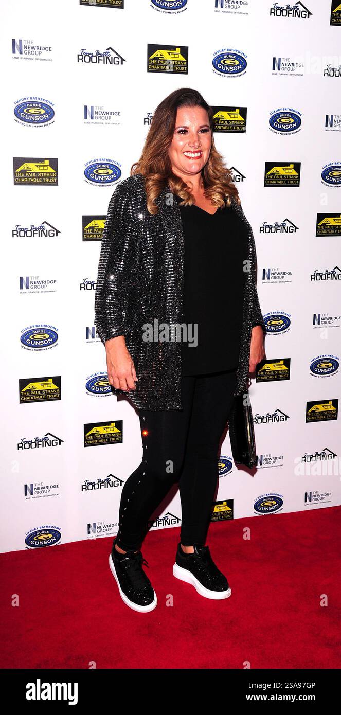 Sam Bailey attending The Paul Strank Charity Gala at The Bank of ...