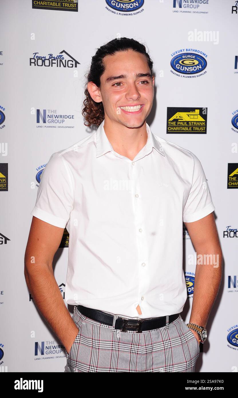 Jack Tyrin attending The Paul Strank Charity Gala at The Bank of ...