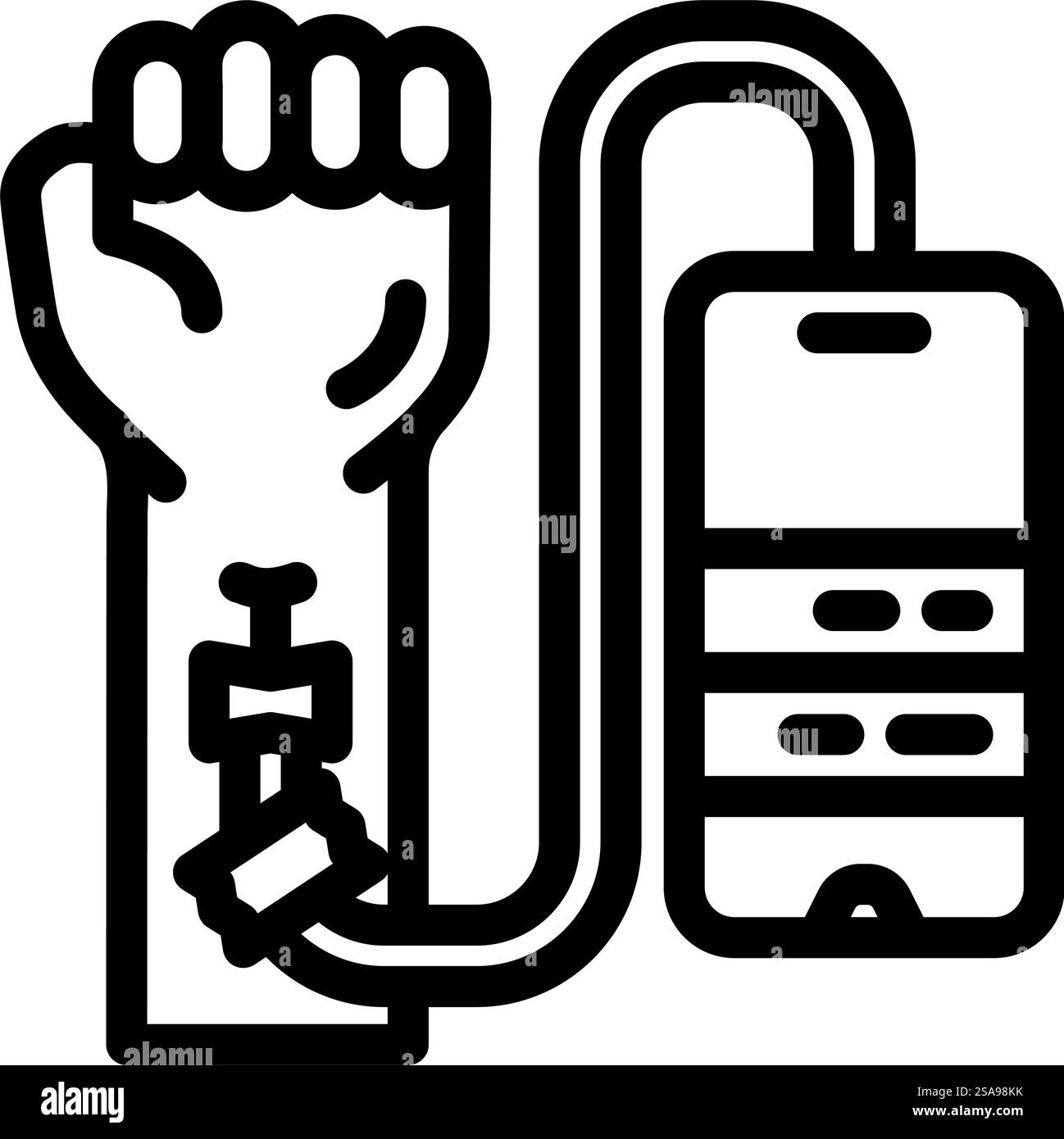 tech junkie tech enthusiast line icon vector. tech junkie tech ...