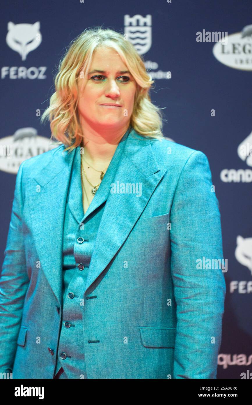 Rocio Saiz attends 'Feroz Awards' 2025 Red Carpet at Pazo de la Cultura ...