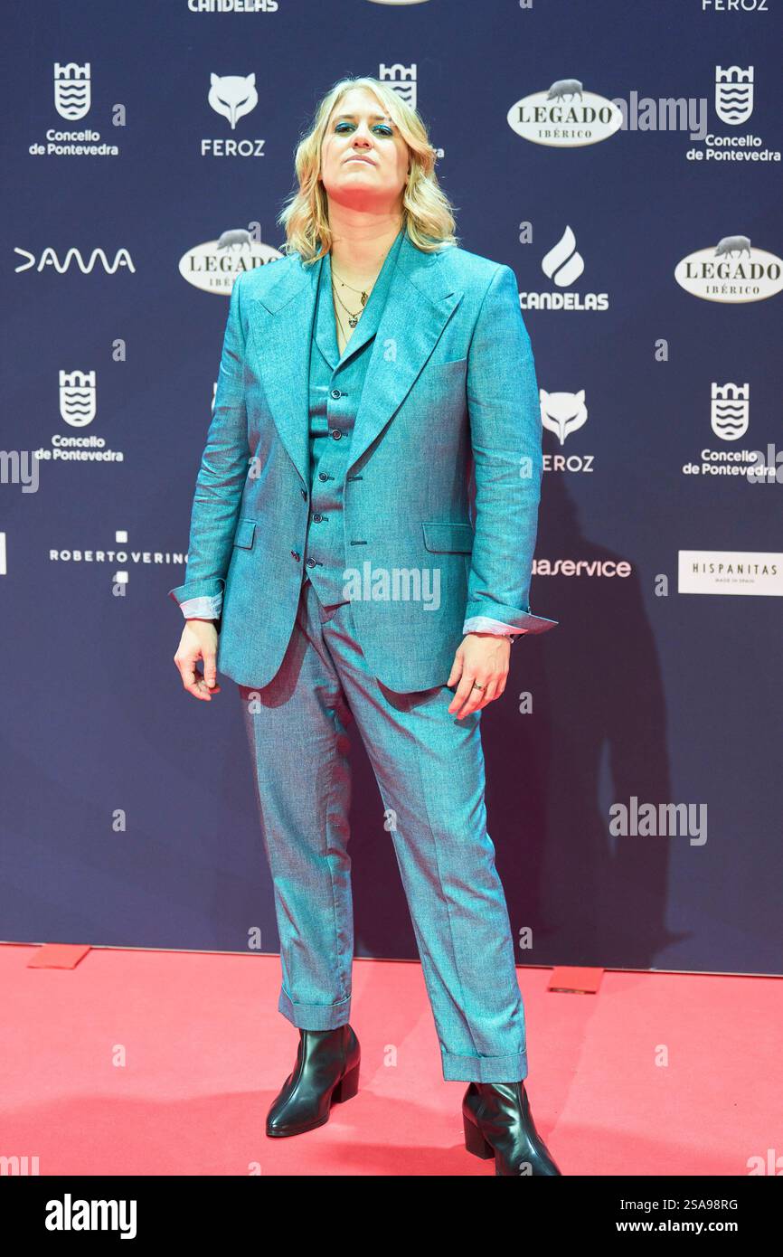 Rocio Saiz attends 'Feroz Awards' 2025 Red Carpet at Pazo de la Cultura ...