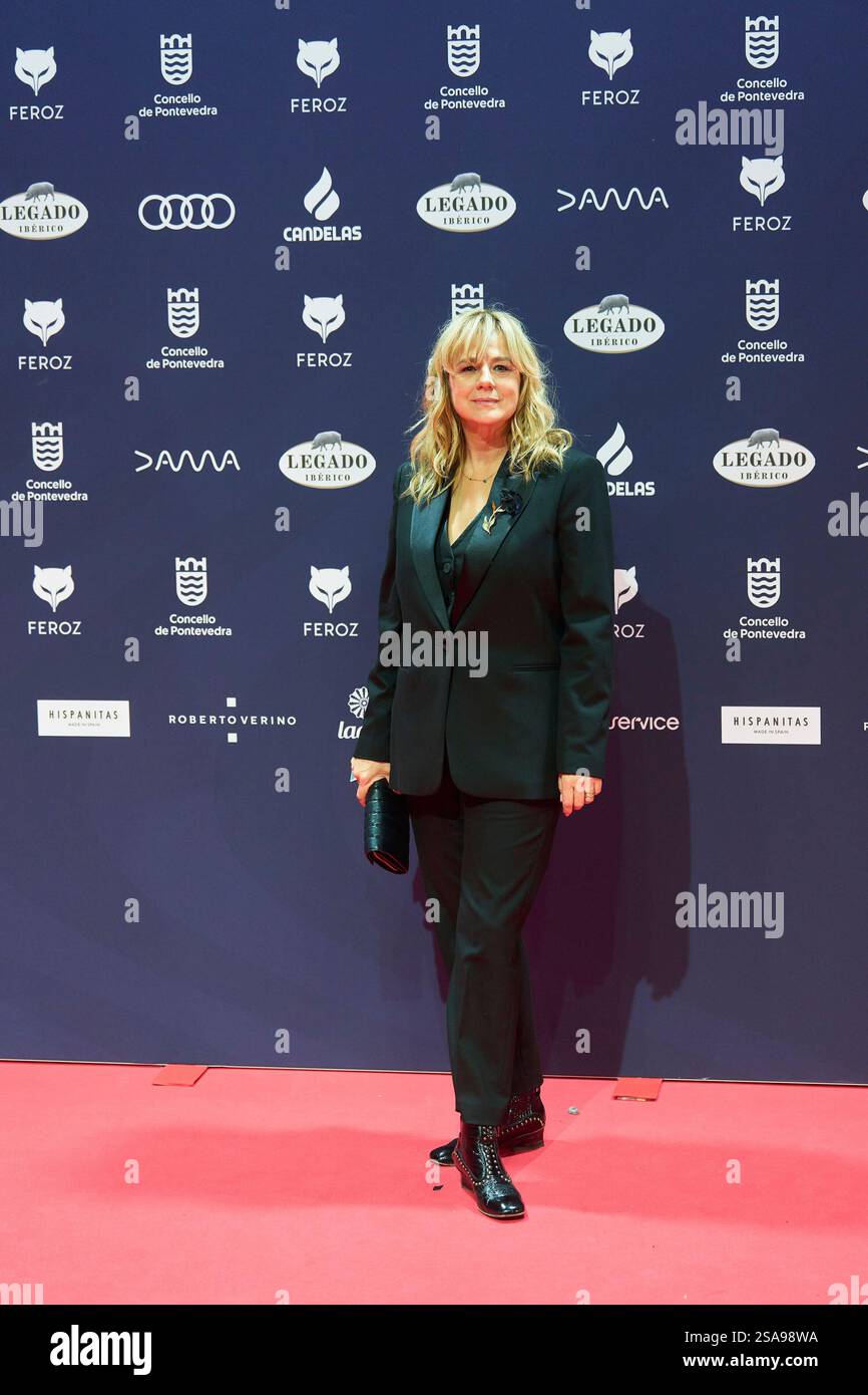 Emma Suarez attends 'Feroz Awards' 2025 Red Carpet at Pazo de la ...