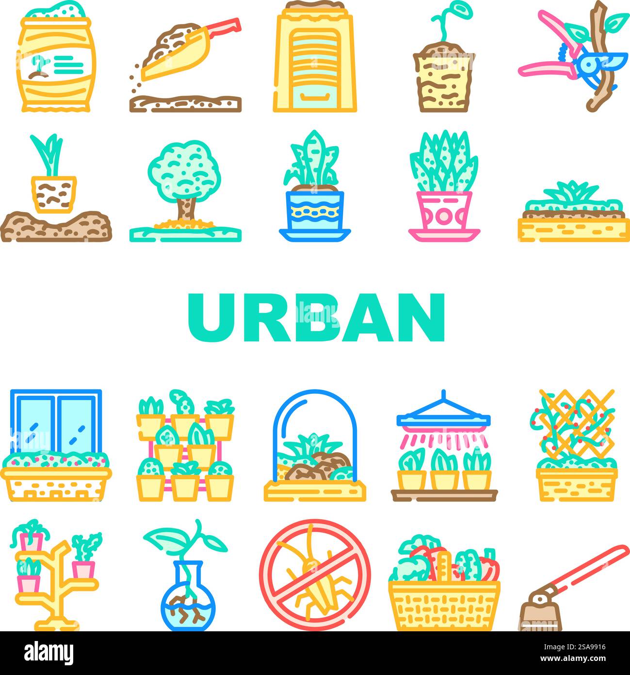 Garden house local city Cut Out Stock Images & Pictures - Alamy