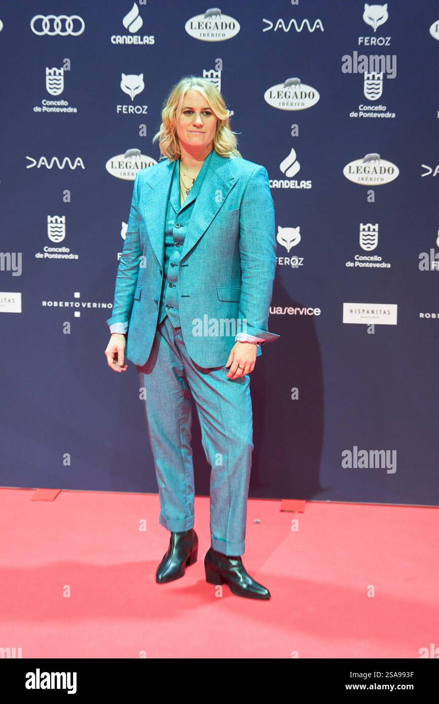 Rocio Saiz attends 'Feroz Awards' 2025 Red Carpet at Pazo de la Cultura ...