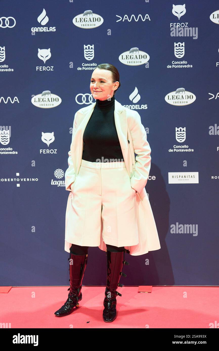 Nagore Aramburu attends 'Feroz Awards' 2025 Red Carpet at Pazo de la ...