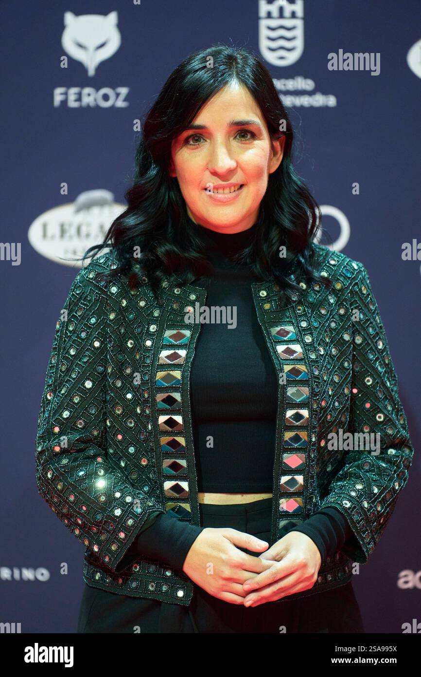 Alauda Ruiz de Azua attends 'Feroz Awards' 2025 Red Carpet at Pazo de ...