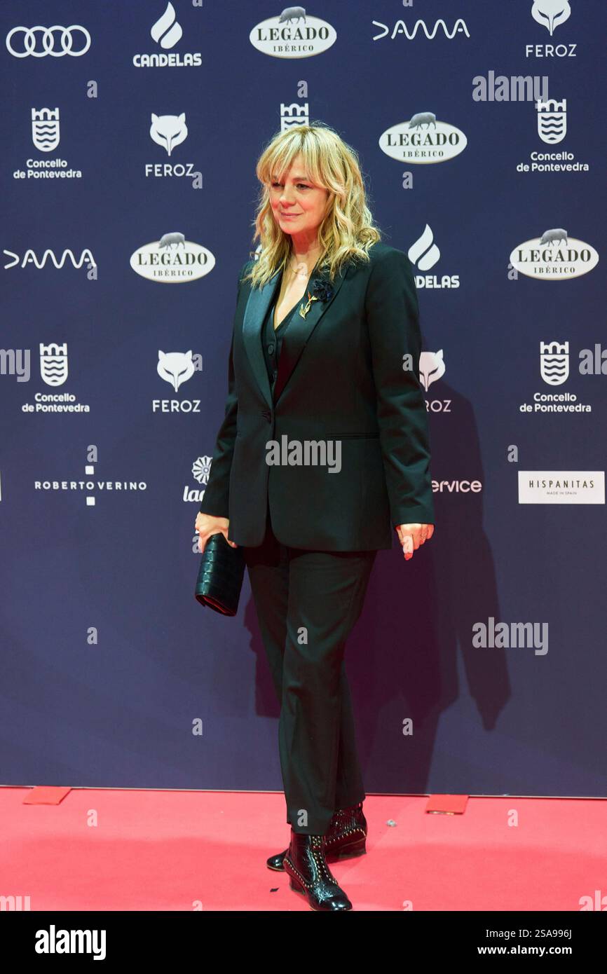 Emma Suarez attends 'Feroz Awards' 2025 Red Carpet at Pazo de la ...