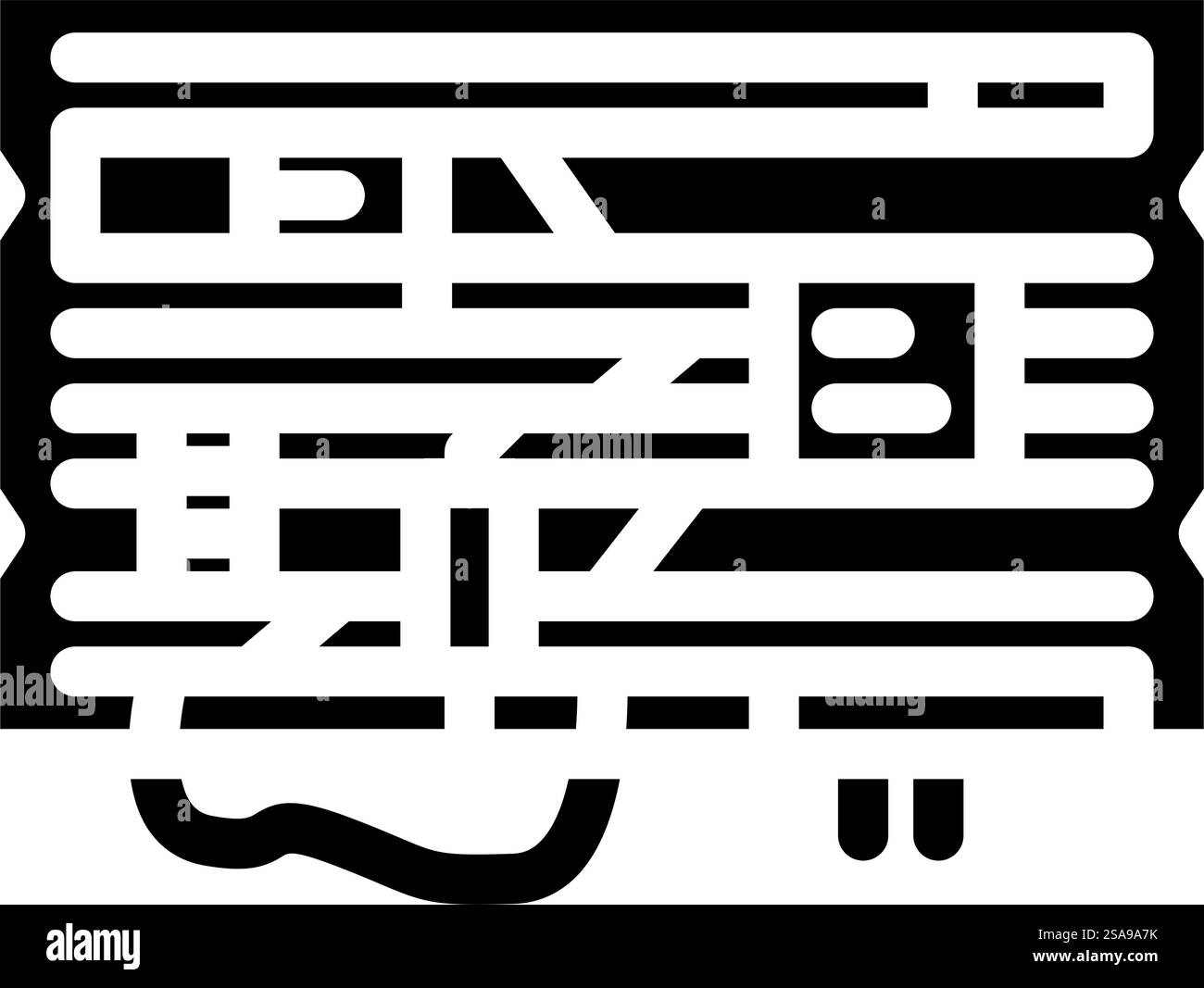 diy electronics tech enthusiast glyph icon vector. diy electronics tech ...