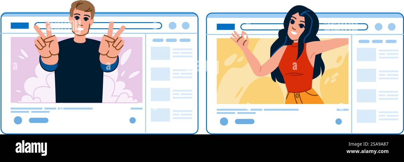 Video seo vector ranking algorithm hi-res stock photography and images ...