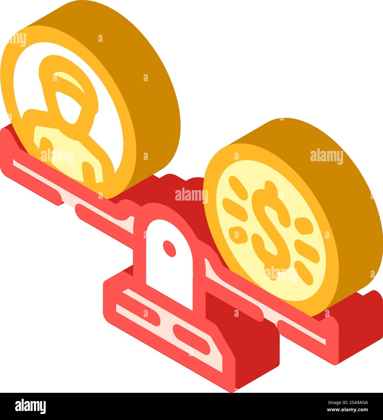 compensation management business isometric icon vector. compensation ...