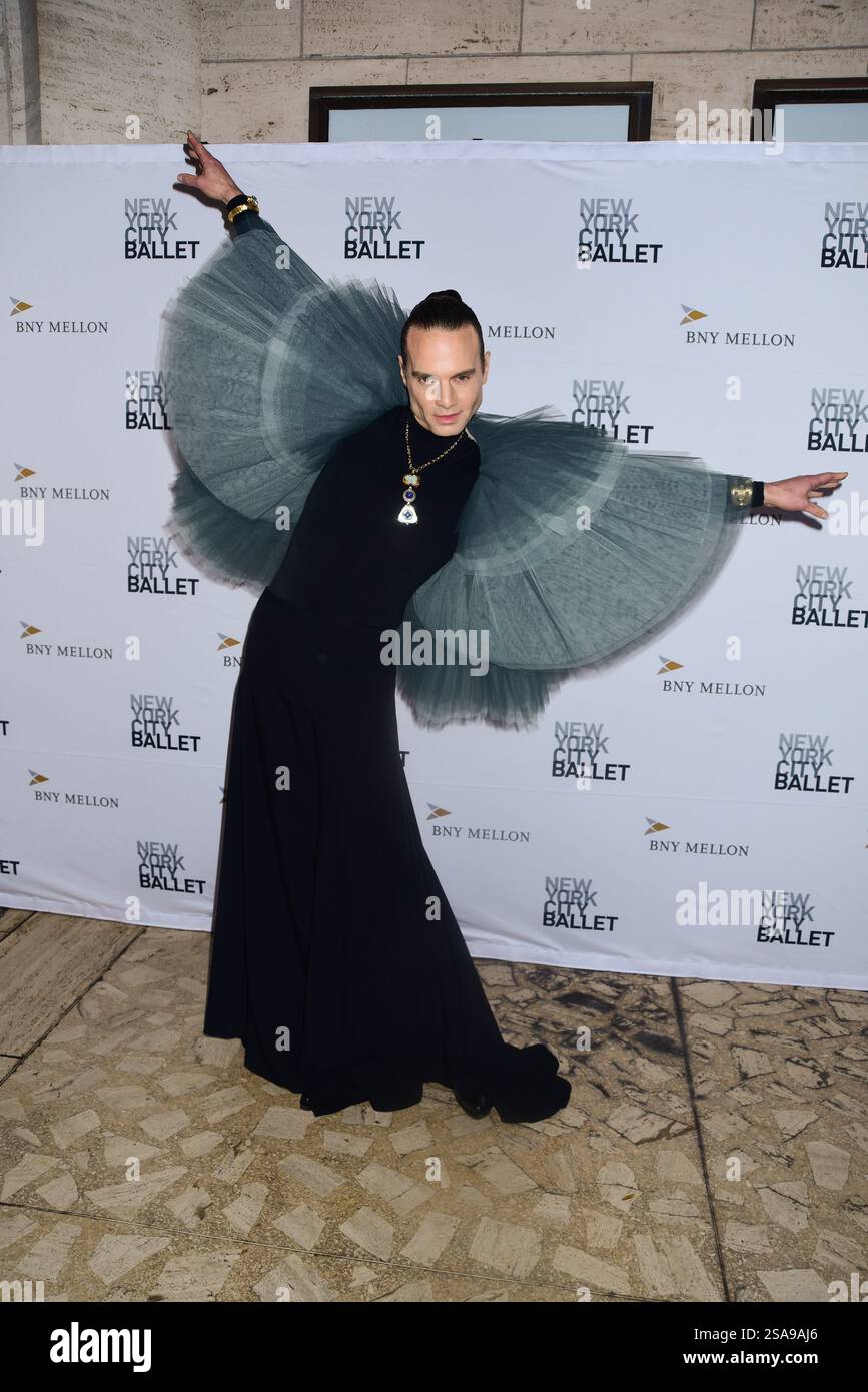 Jordan Roth arriving at the 8th Annual New York City Ballet Fall ...