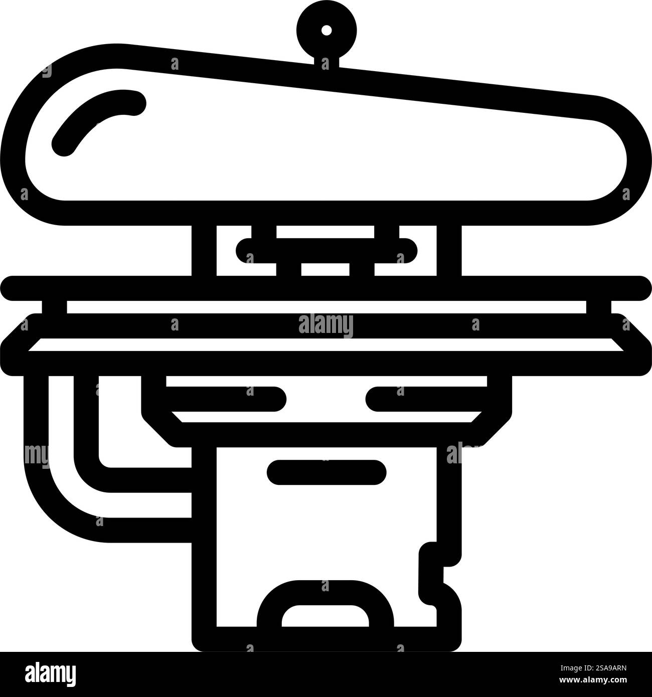 pressing dry cleaning line icon vector. pressing dry cleaning sign ...