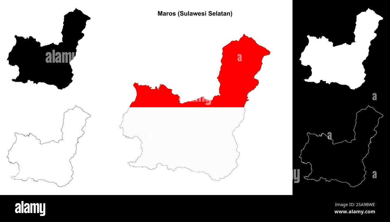 Maros eps map hi-res stock photography and images - Alamy