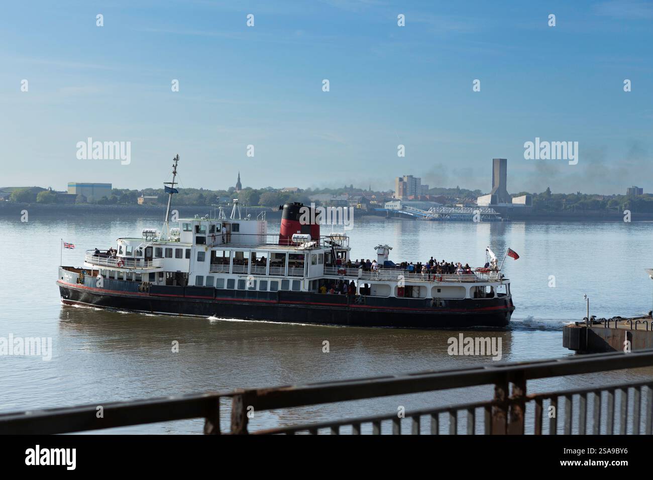 Royal Iris ferry, where history meets the horizon Stock Photo - Alamy