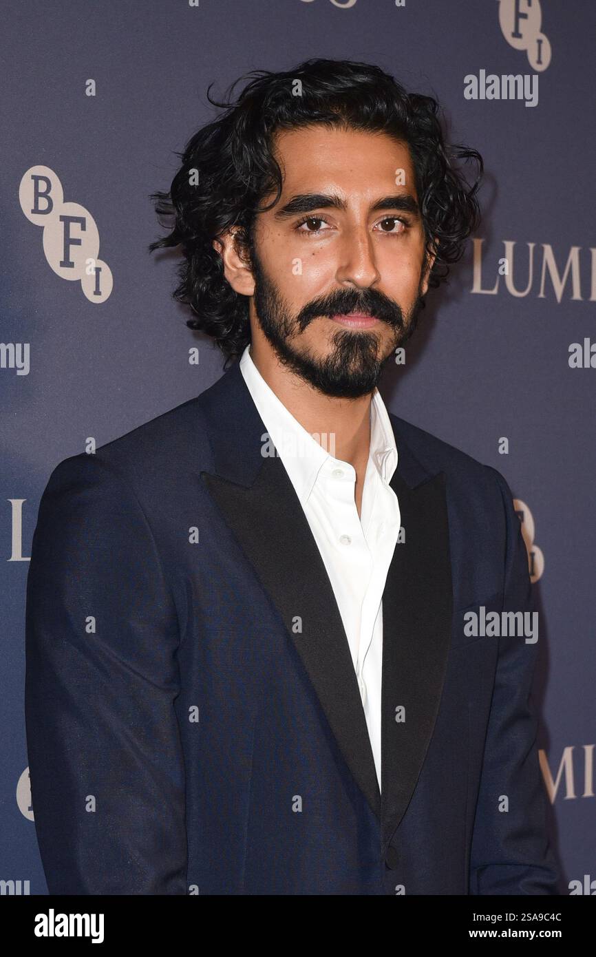 Dev Patel attends LUMINOUS! The BFI Fundraising Gala at the Roundhouse ...