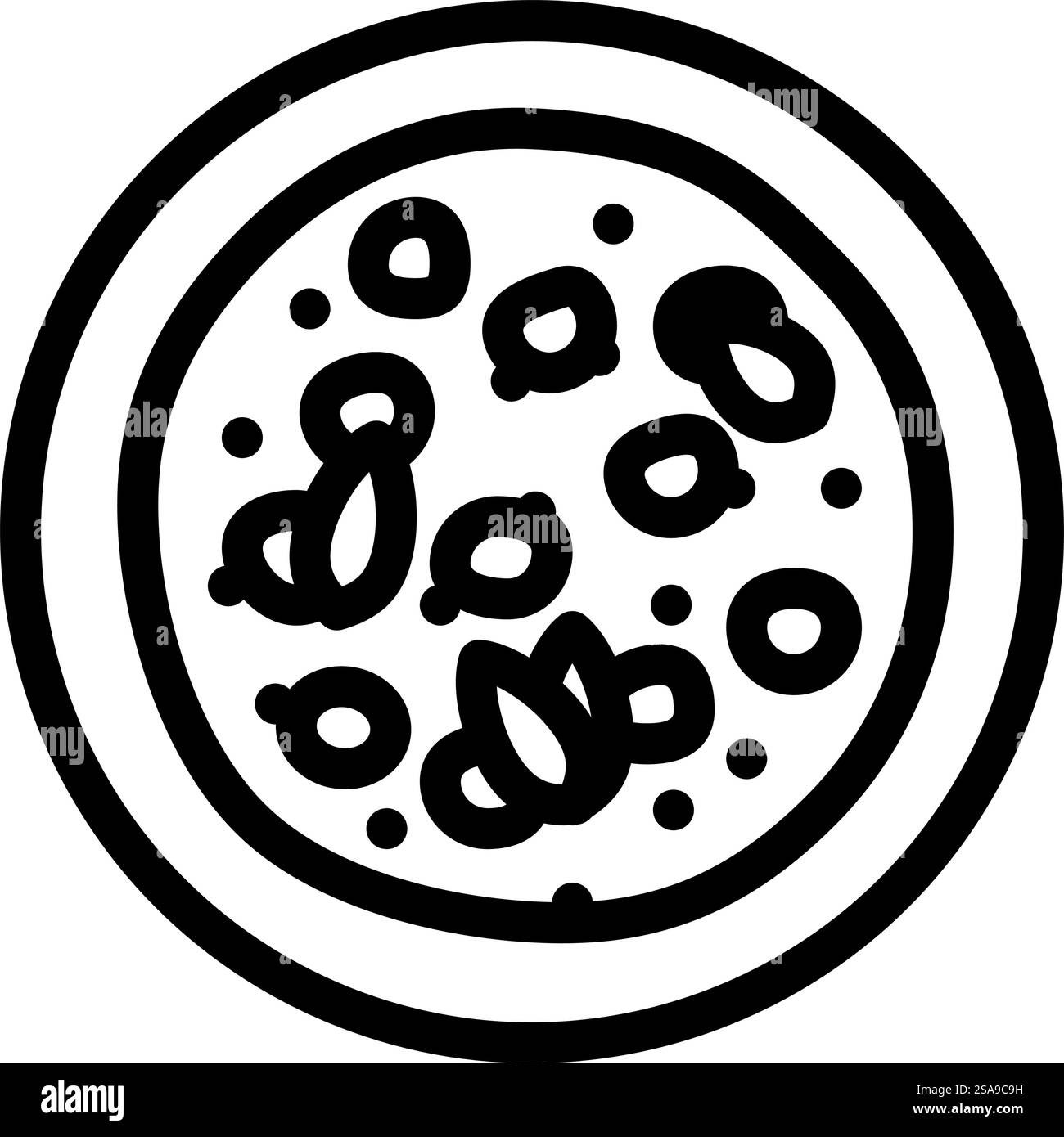 chana masala indian cuisine line icon vector. chana masala indian ...