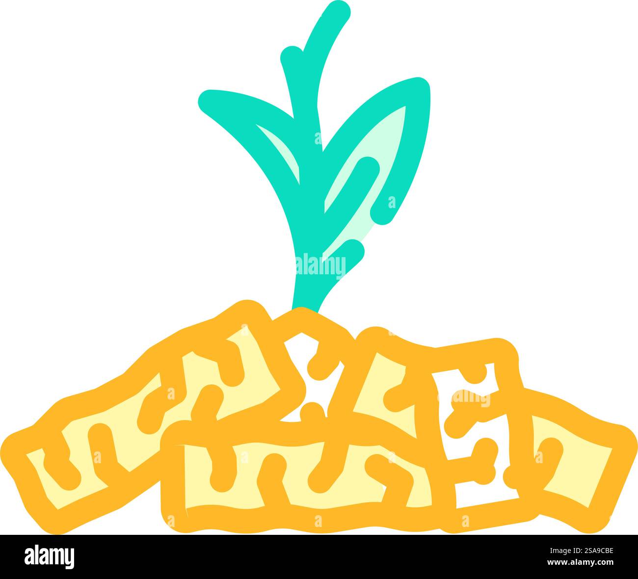 renewable wood pellets color icon vector. renewable wood pellets sign ...