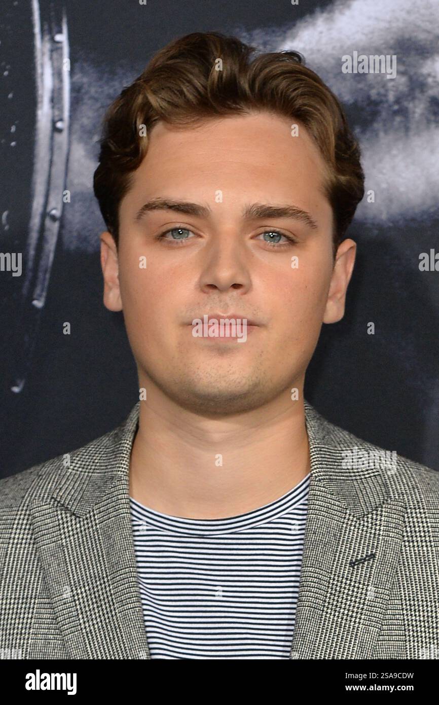 Dean-Charles Chapman attending arrivals for 'The King' film premiere on ...