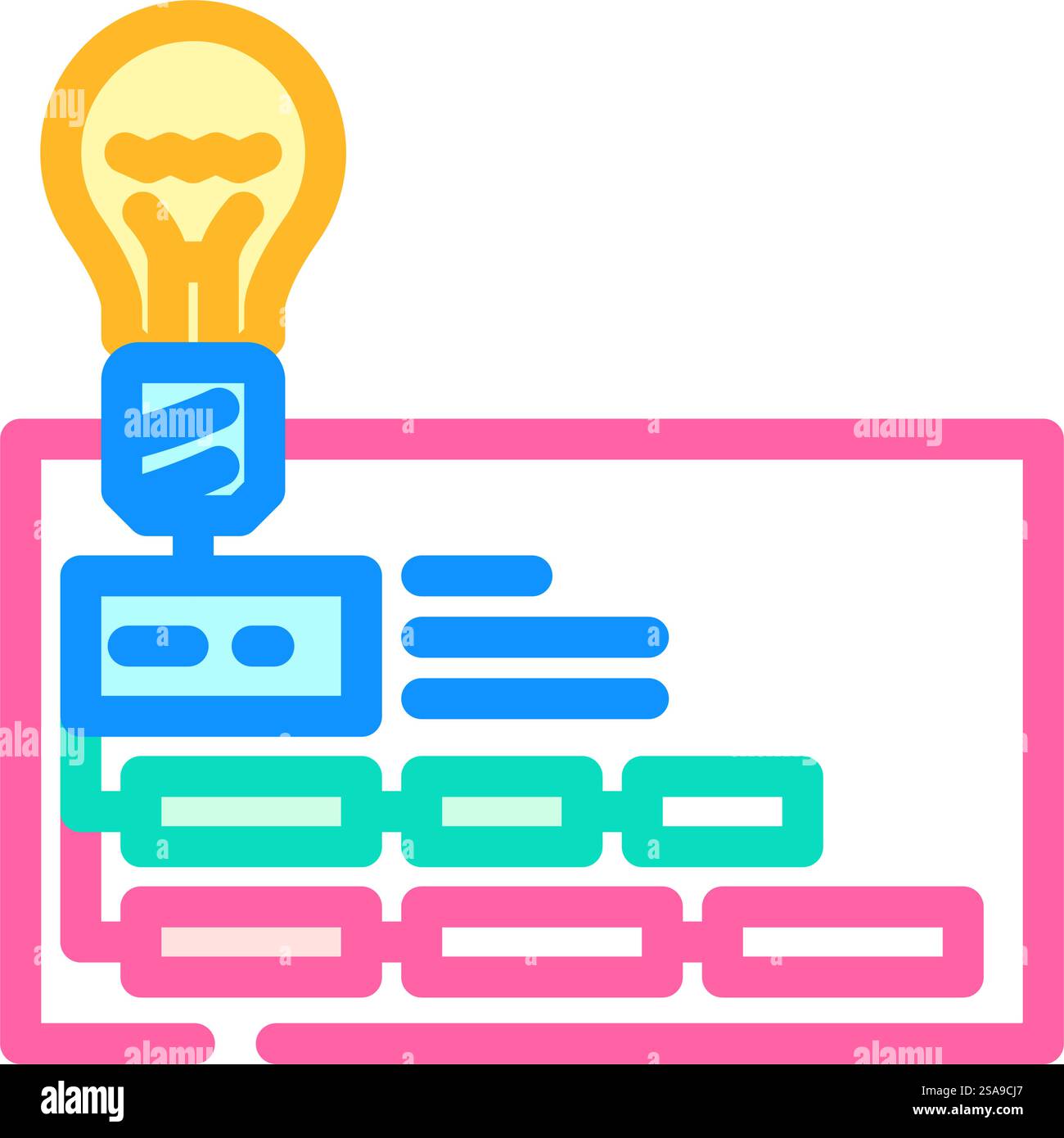 intellectual property management color icon vector. intellectual ...