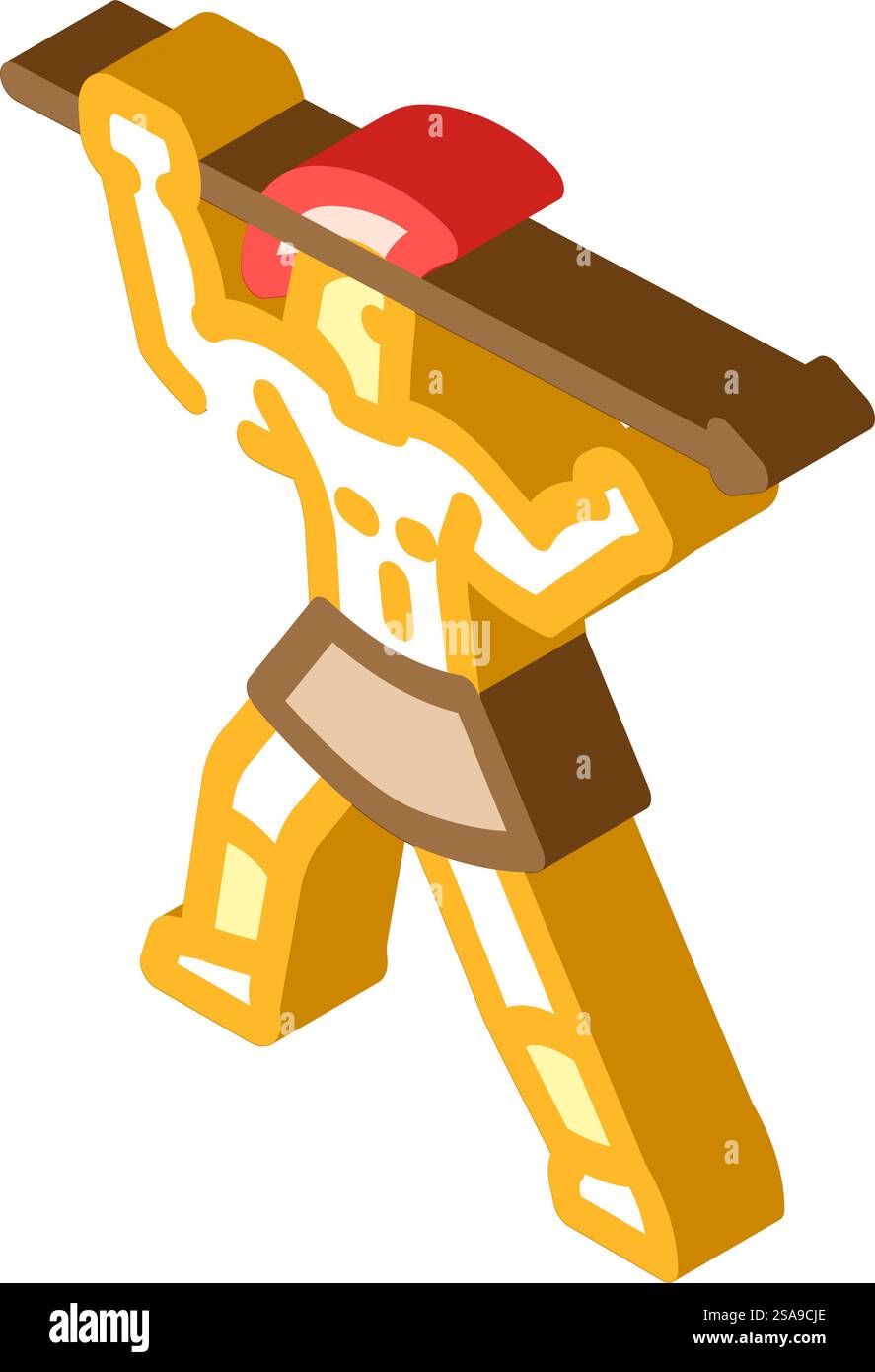 warior soldier roman greek isometric icon vector. warior soldier roman ...